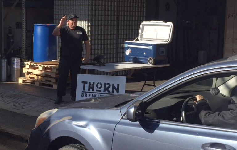 Thorn Brewing Unveils Beer Drive-Thru for Beer Fans During the ...