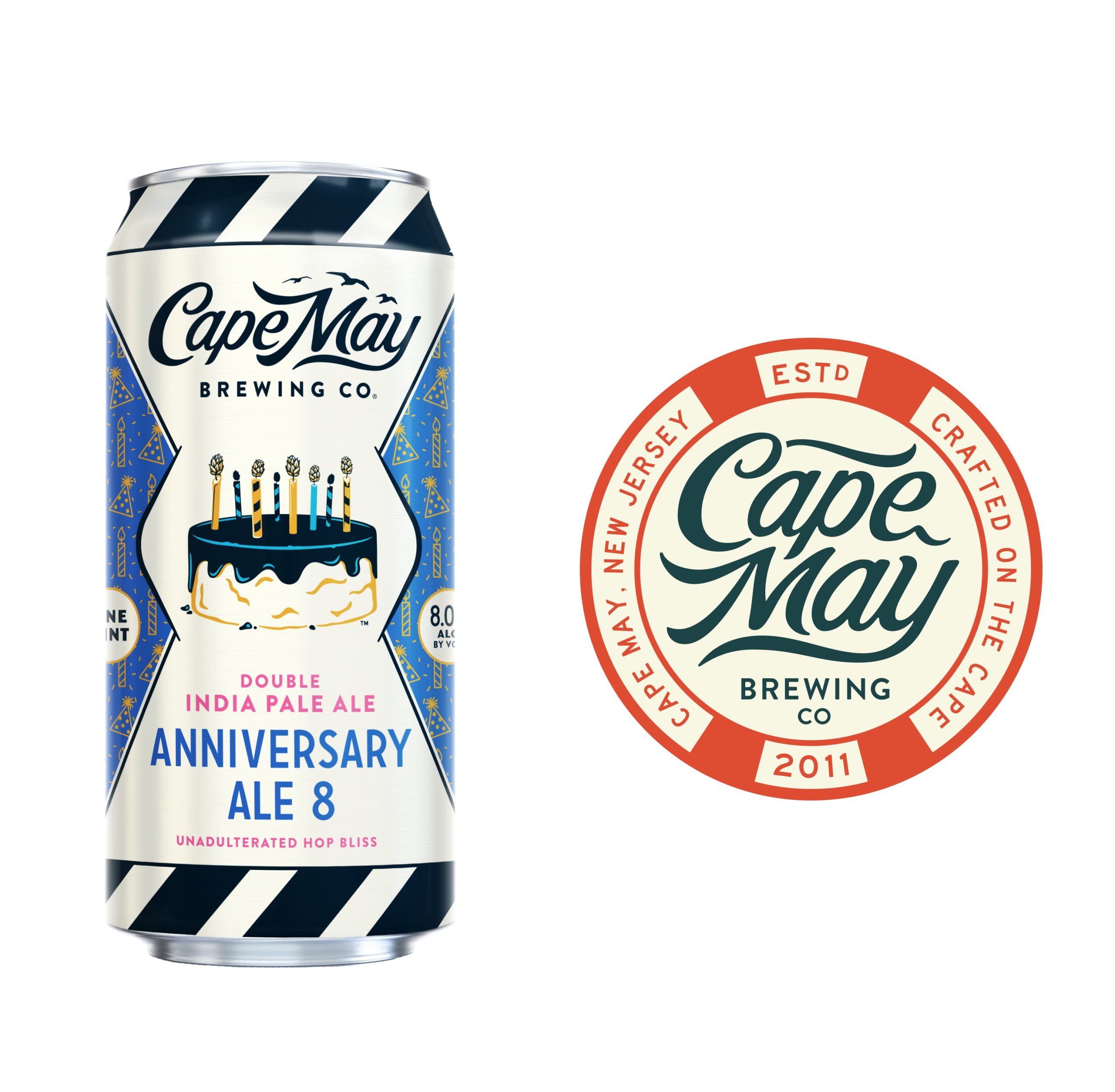 Cape May Brewing Co. Celebrates 8th Anniversary with Double IPA Release ...