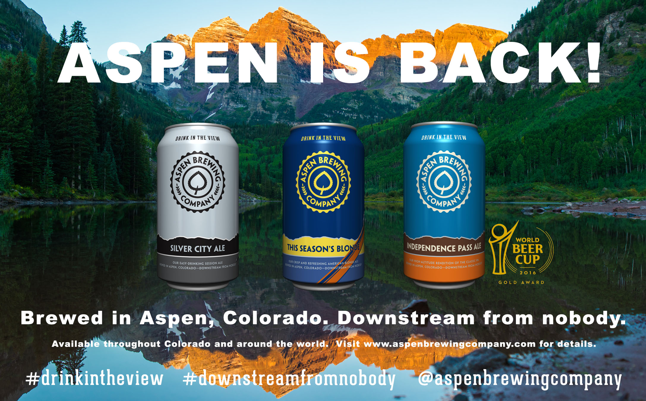 Aspen Brewing Co. To Restart Colorado Distribution - The Beer Connoisseur®