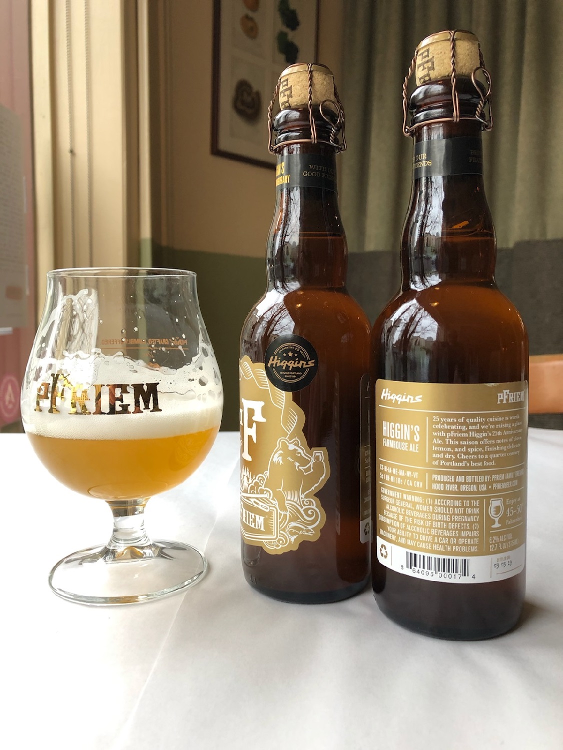 pFriem Family Brewers to Release Collaboration Beer for Higgins ...