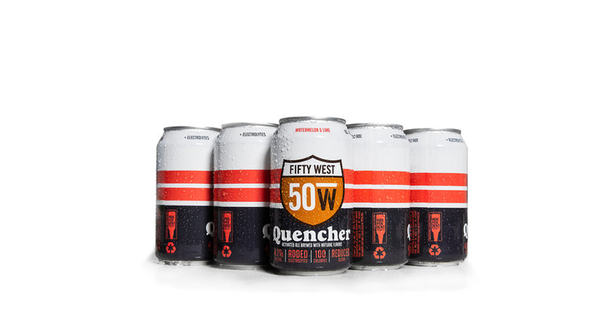 Fifty West Brewing Co. Announces Quencher Electrolyte Beer at ...