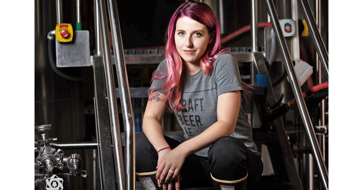 A Day in the Life of Alyssa Thorpe, Head Brewer at Jagged Mountain ...