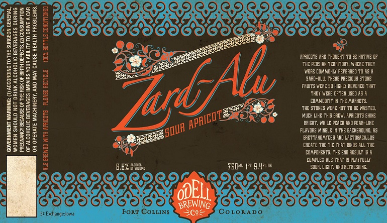 Odell Brewing Releases Zard-Alu, a Sour Apricot Ale - The Beer Connoisseur®