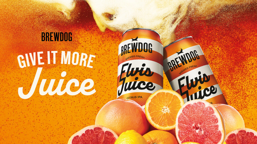 BrewDog USA Reveals Refreshed Look for Iconic Elvis Juice IPA and ...