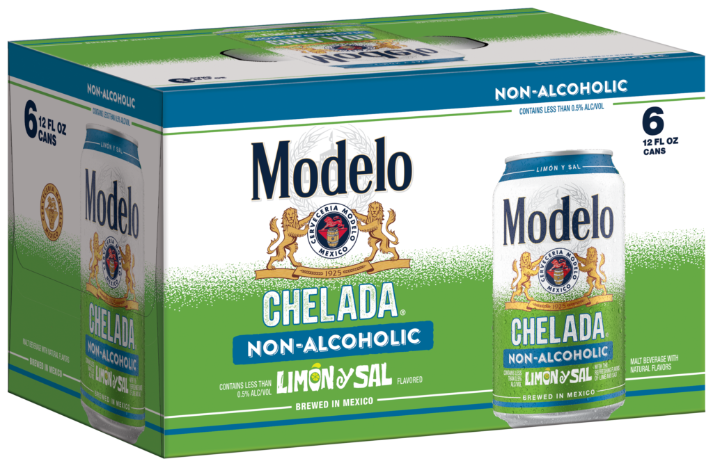 Modelo Chelada Non-Alcoholic: Bold Flavor, 60 Calories - The Beer ...