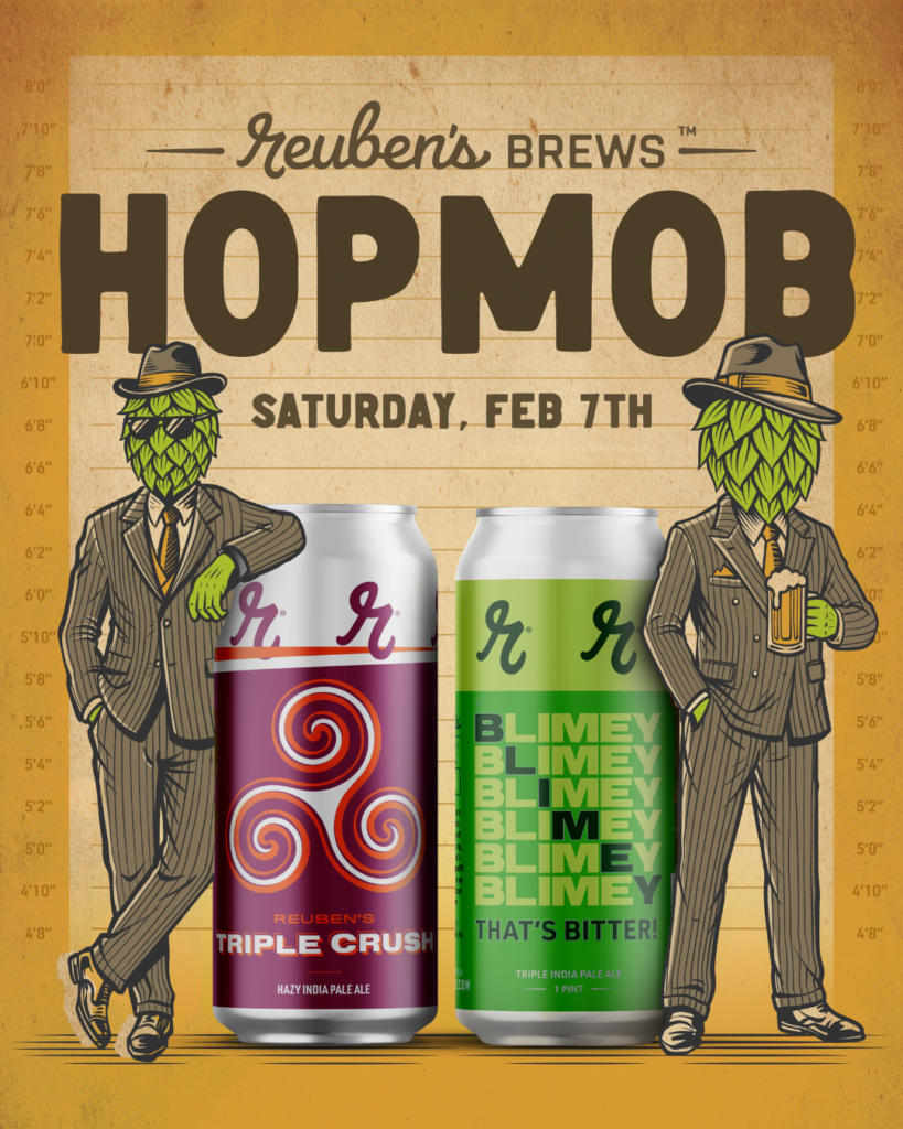 Hop Mob 2026: Reuben's Brews Triple IPA Takeover in Seattle - The Beer ...